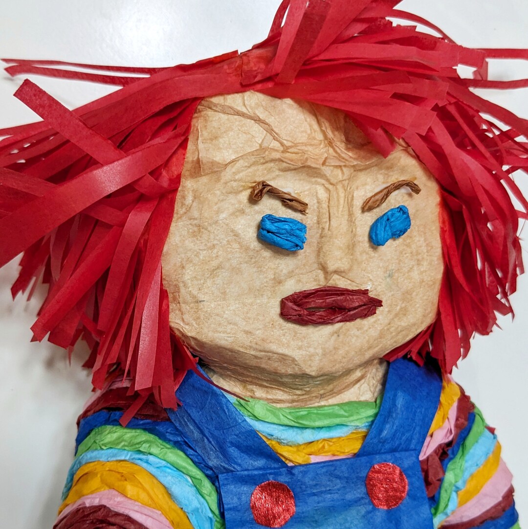 El Chucky Papier-mâché Sculpture - Etsy