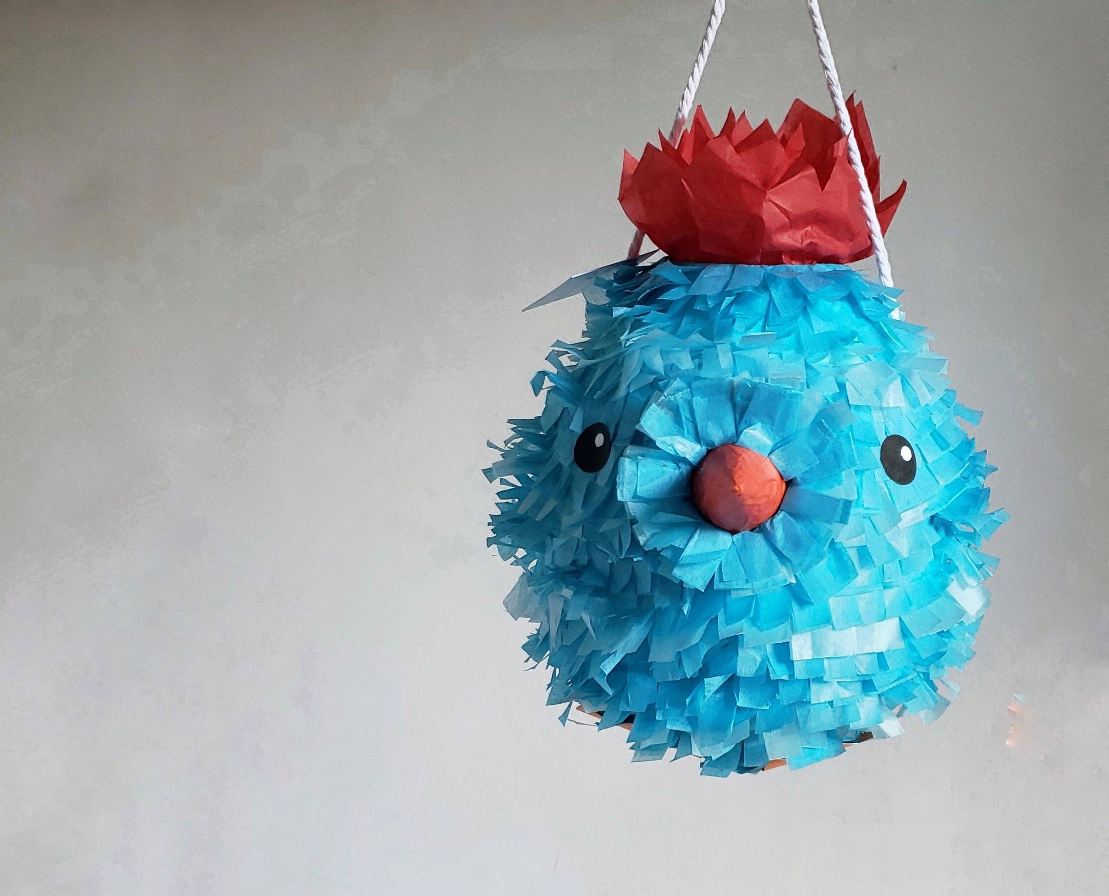 Chicken Piñata in Primary Colors - Etsy