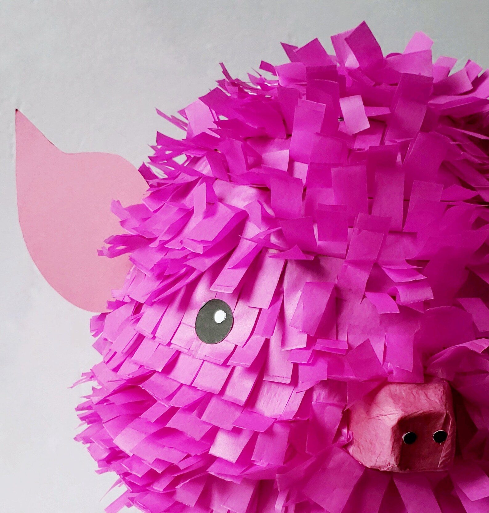 Hot Pink Piggy Piñata - Etsy