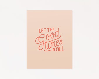 Good Times Wall Art | Etsy