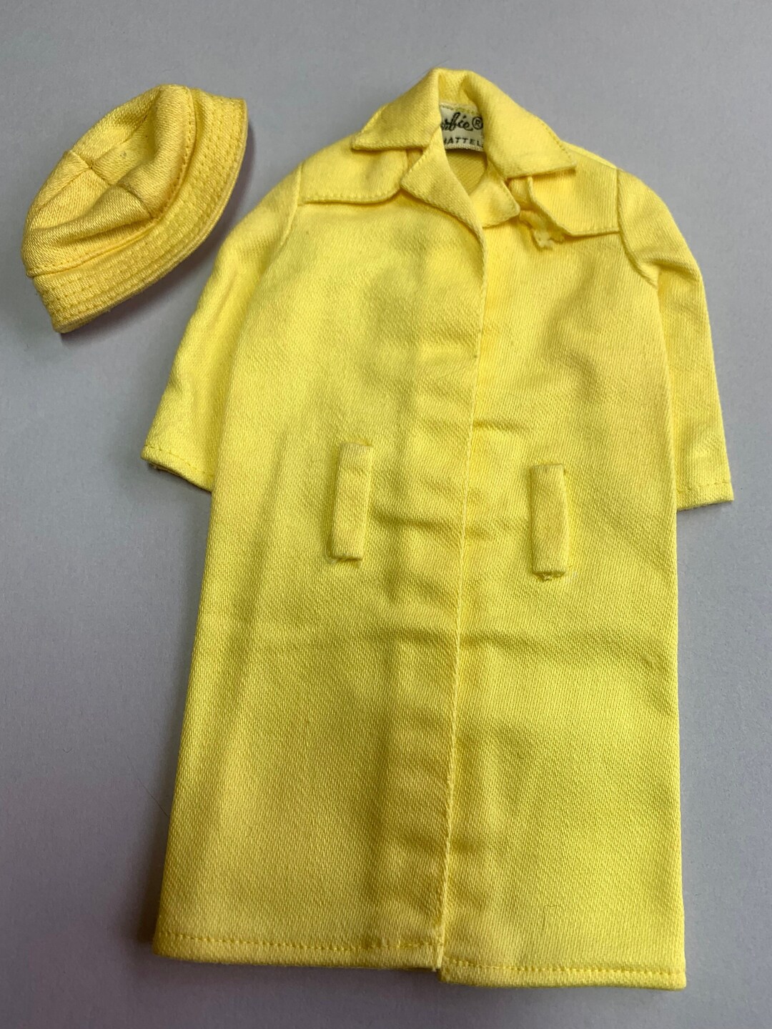 1963 Barbie “rain Coat” No. 949 Doll Clothes by Mattel With Hat - Etsy