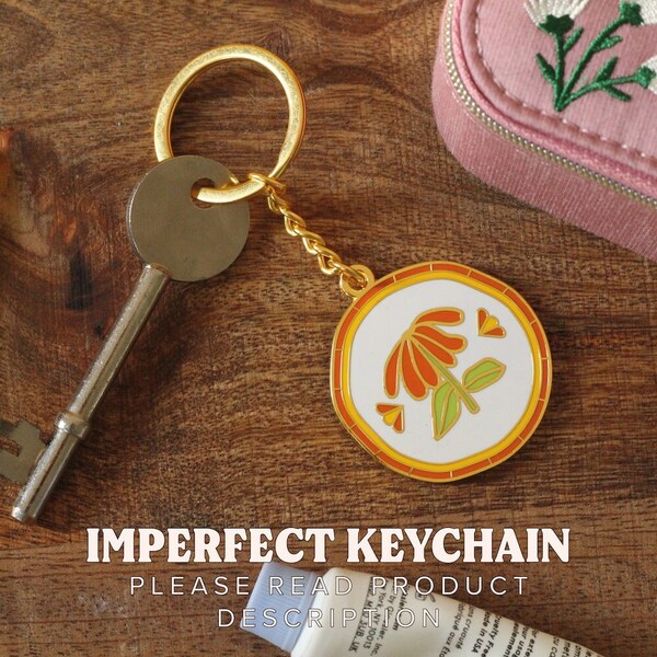 Enamel Keychain - Etsy