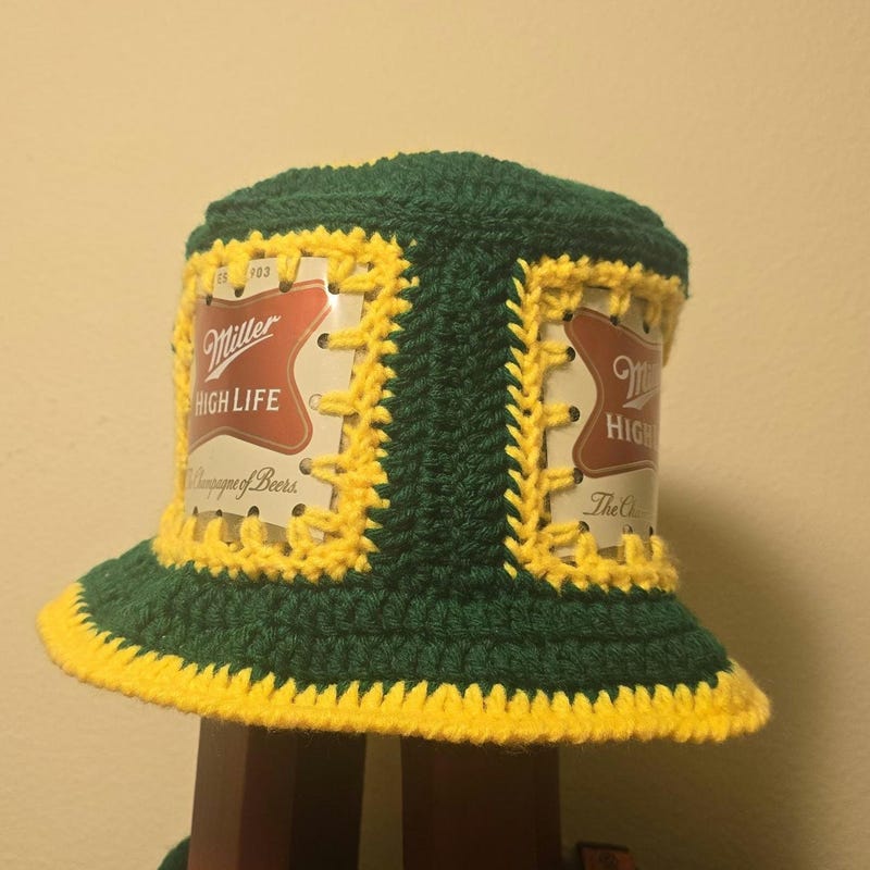 Crochet Beer Can Hat - Etsy