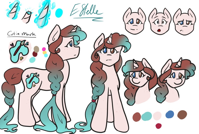MLP OC Reference Sheet - Etsy