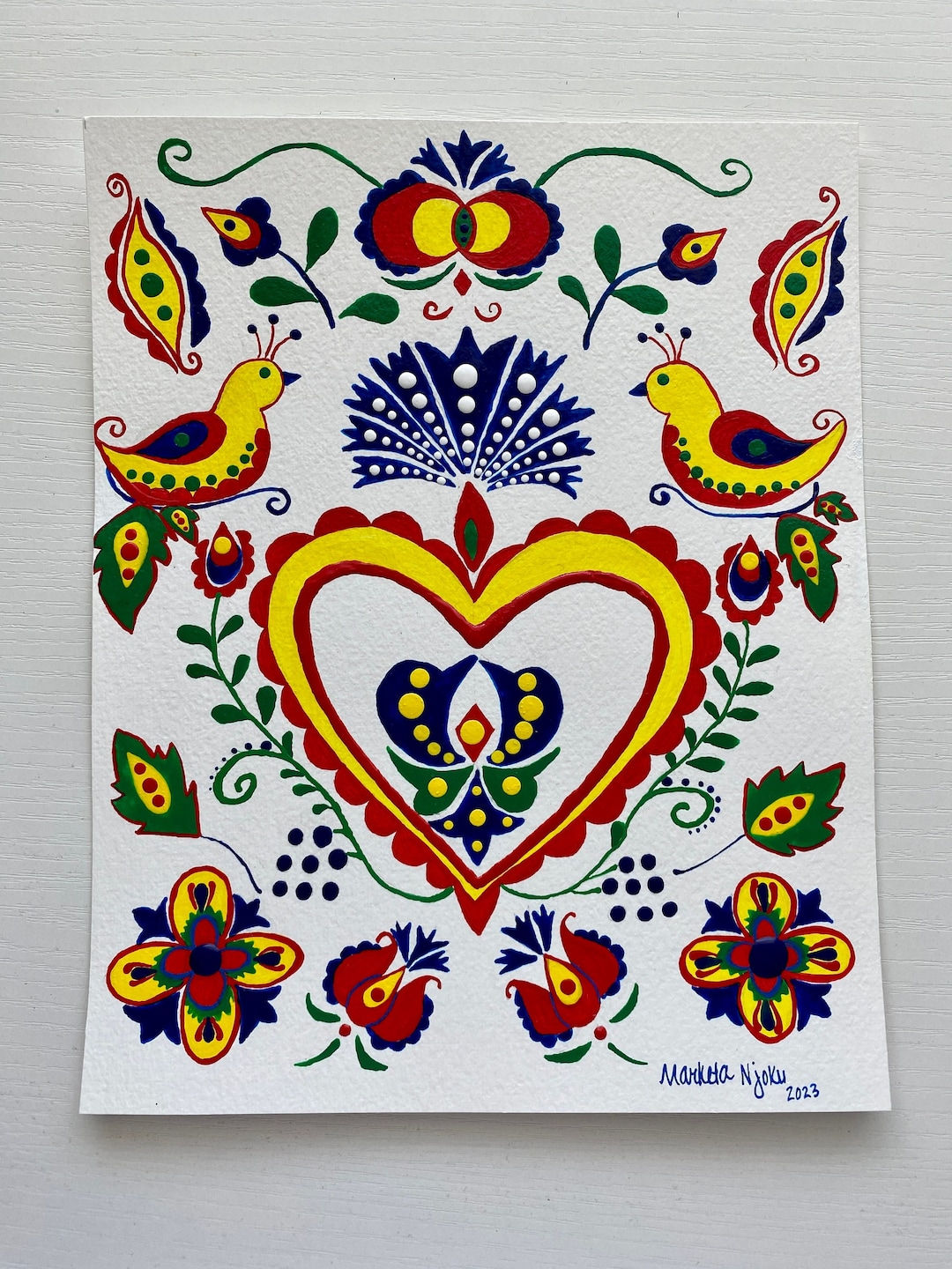 Czech Folk Art lidove Ornamenty - Etsy