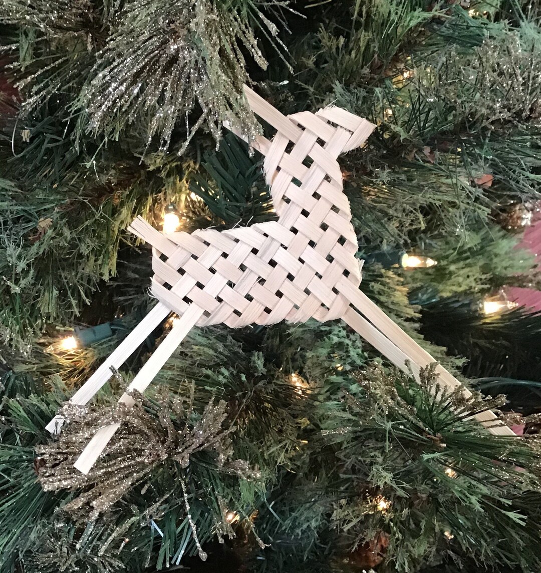 Reindeer, Woven, Gift, Christmas, Handmade, Scandinavian, Finnish ...