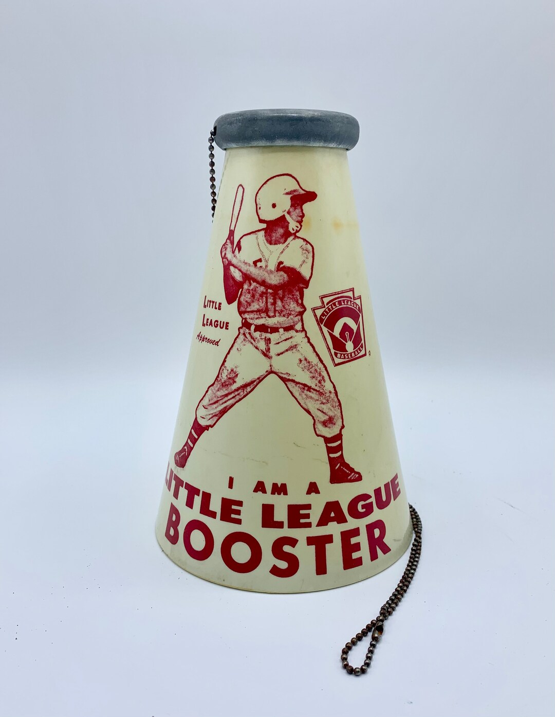 Vintage Late 50's - Early 60's Little League Baseball Megaphone - Chain ...
