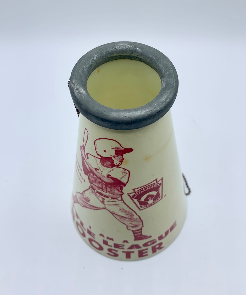 Vintage Late 50's - Early 60's Little League Baseball Megaphone - Chain ...