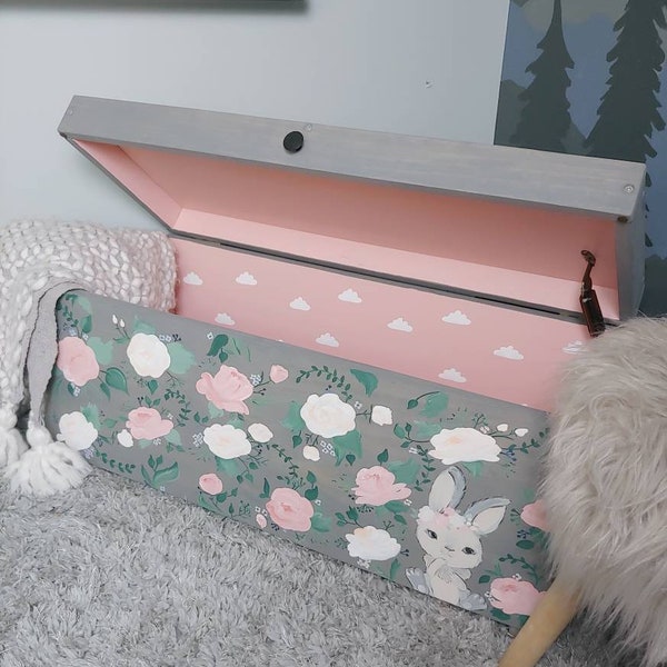 Toy Chest for Girls - Etsy