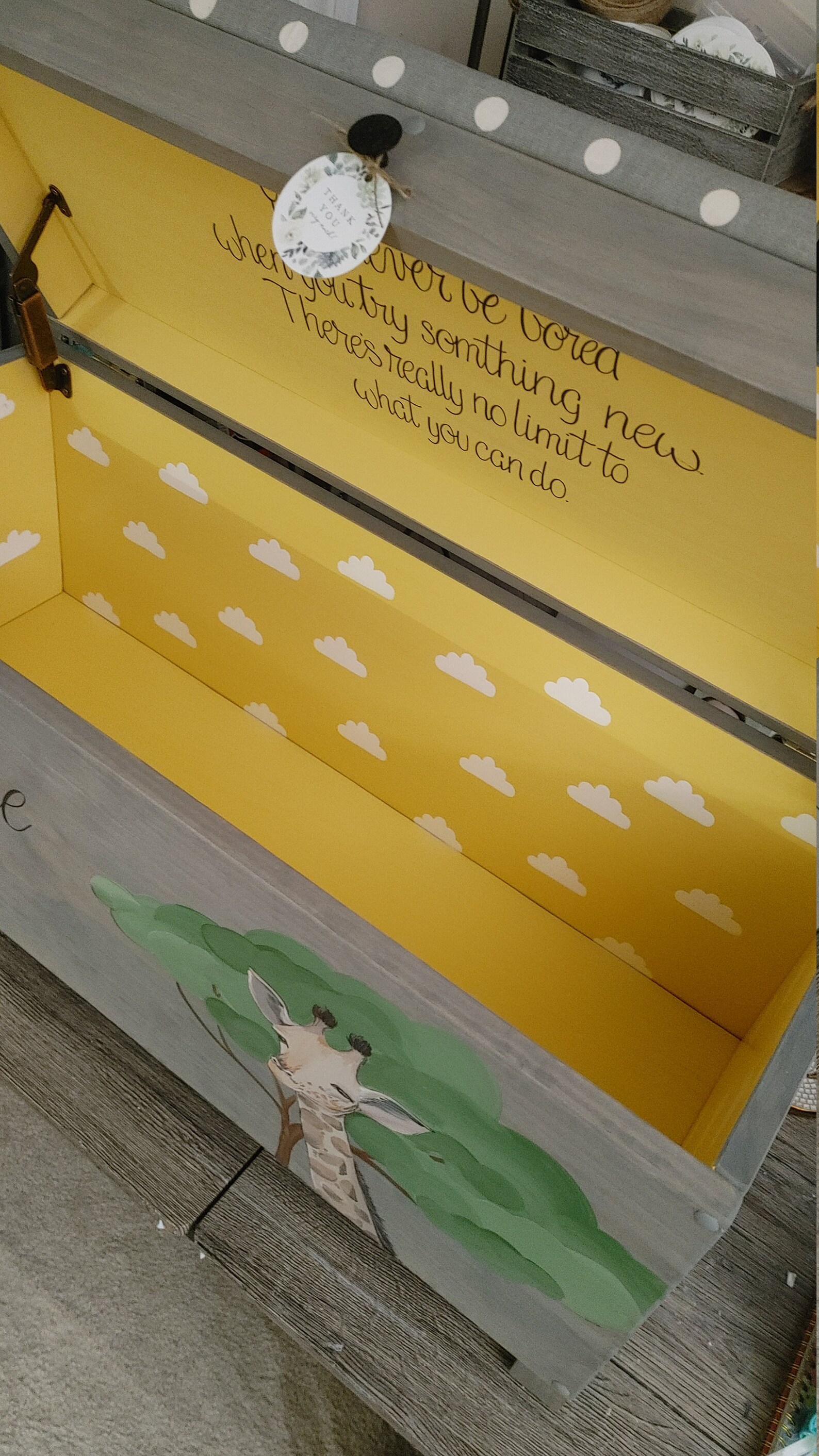 Toy Box Safari Toy Chest Toy Bin Kids Toy Chest Wood - Etsy