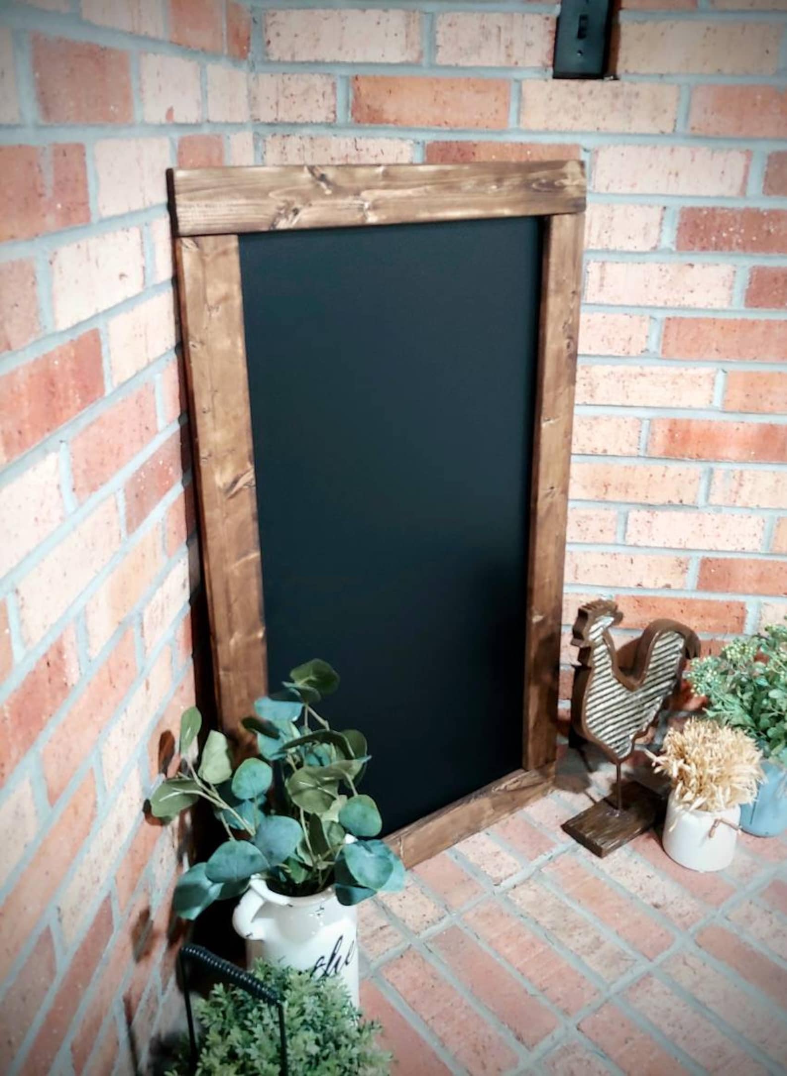 Chalkboard Large Farmhouse Chalkboard Wooden Frame - Etsy