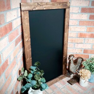 Chalkboard | Large | Farmhouse Chalkboard | Wooden Frame | Modern ...