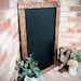 Chalkboard Large Farmhouse Chalkboard Wooden Frame Modern Farmhouse - Etsy