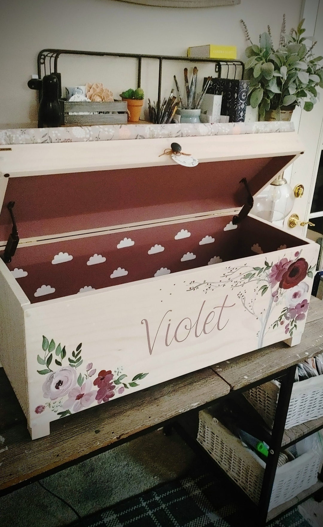 Toy Box | NEW HINGES | Toy Bin | Kids Toy Chest | Wood Toy Box ...