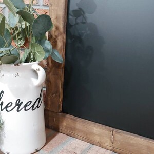 Chalkboard | Large | Farmhouse Chalkboard | Wooden Frame | Modern ...