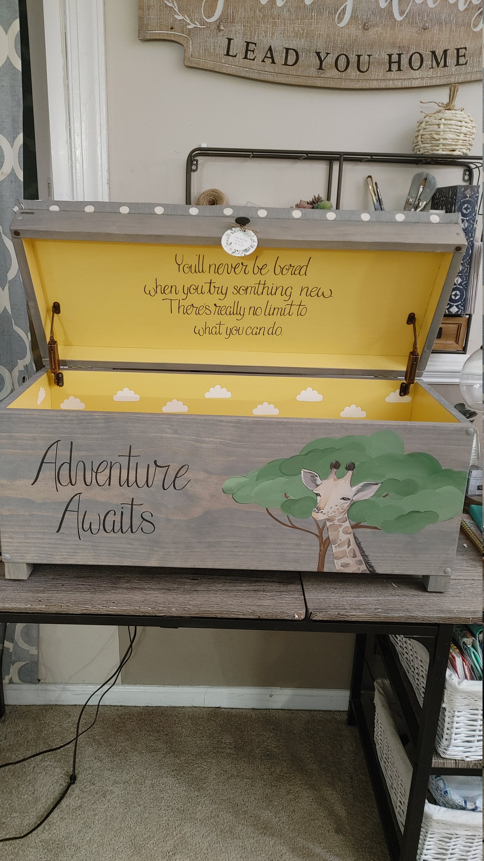 Toy Box Safari Toy Chest Toy Bin Kids Toy Chest Wood - Etsy