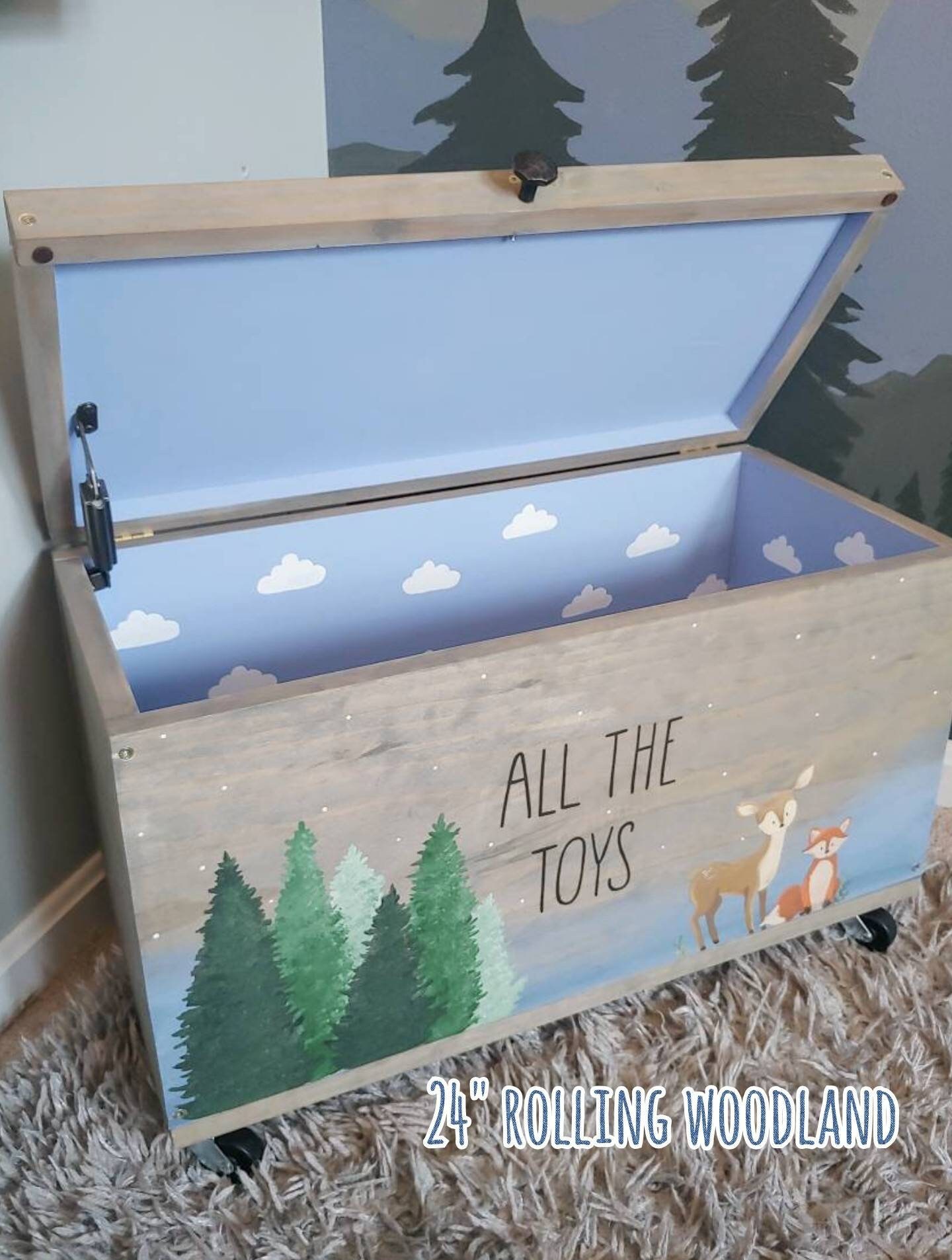 Woodland toy chest store