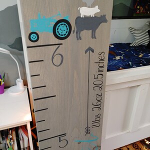 Kids Height Board / MATCH Your Toy Box / Nursery Measure Board / Height ...