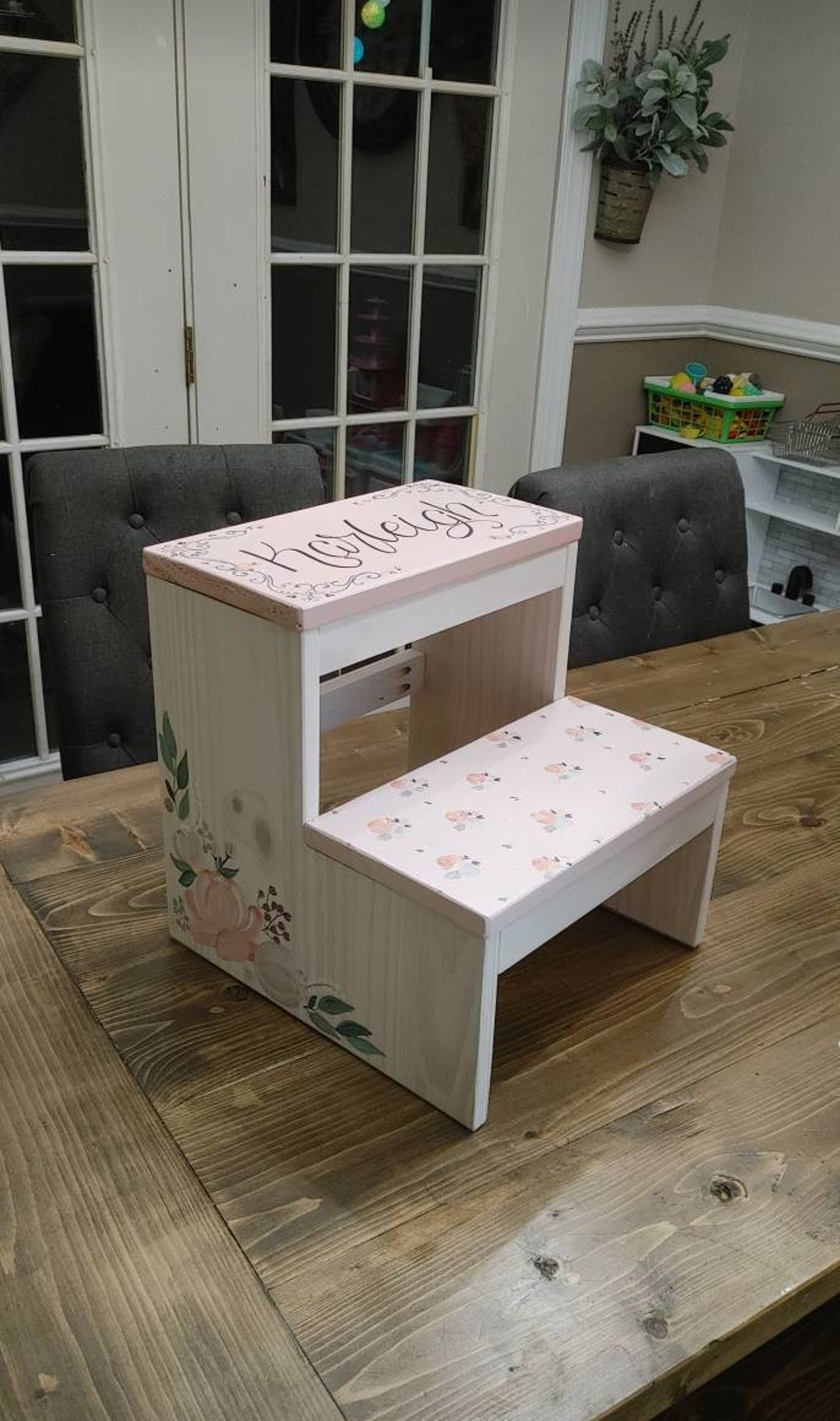 Kids Step Stool | Girls Stool | Step Ladder | Bathroom Step Stool ...