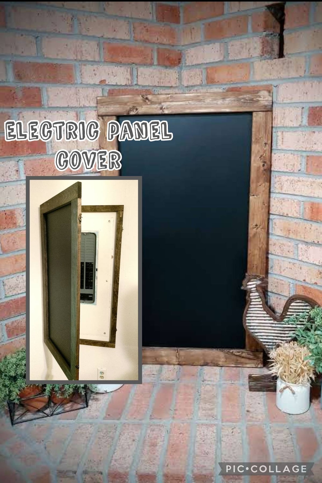 Chalkboard | Electric Panel Cover | Custom Sizes | Custom Built for Any ...