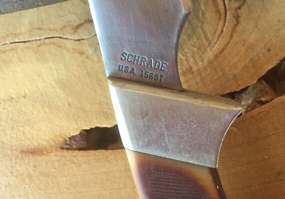 Old Timer 1560T Fixed Blade Knife & Sheath-missouriknifefinder - Etsy