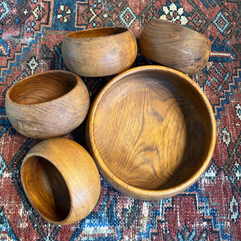 Vintage Mcm Serving Bowls - Etsy