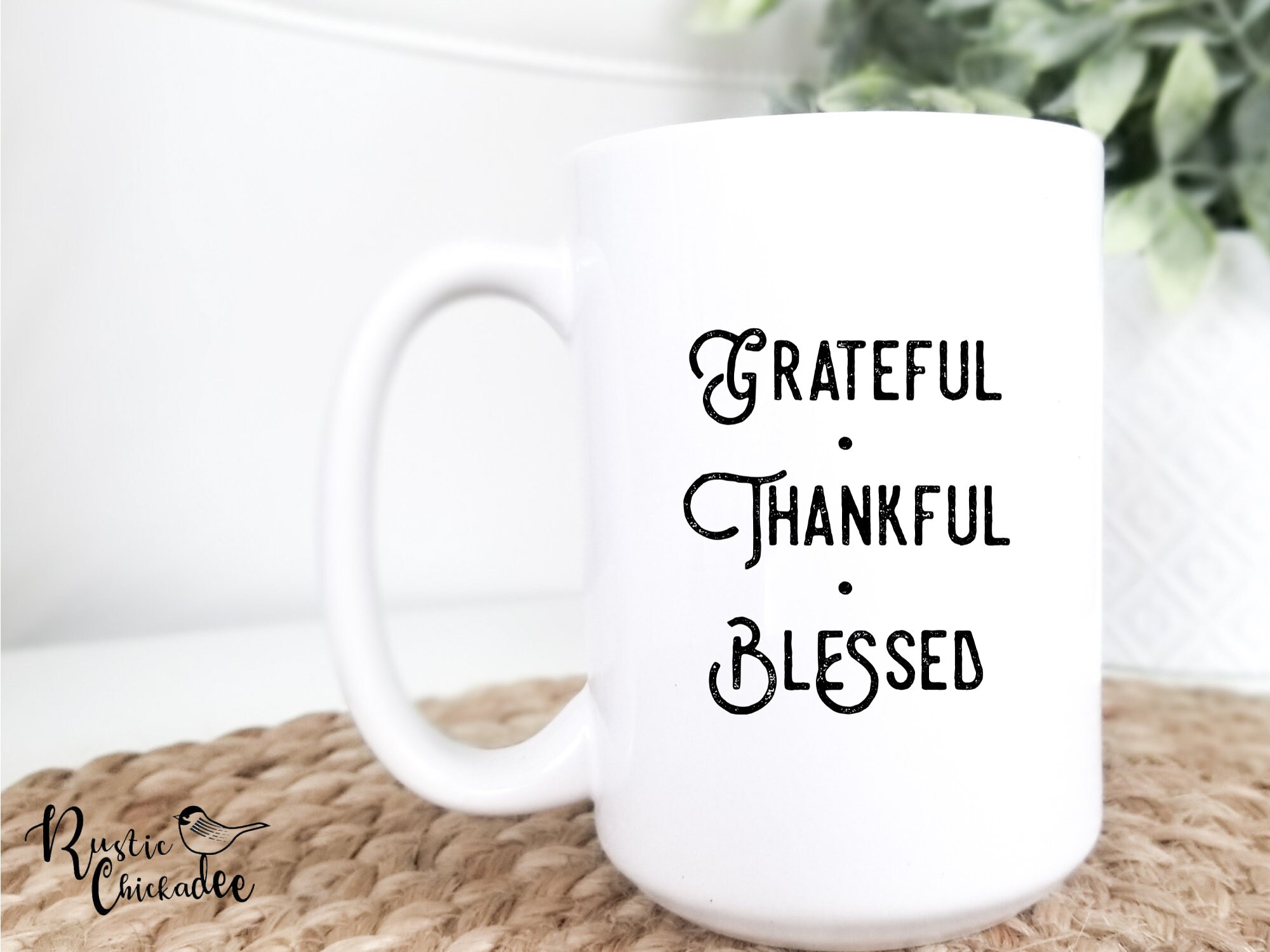 Grateful Thankful Blessed Mug Mug for Mom Mug for Her Mug | Etsy