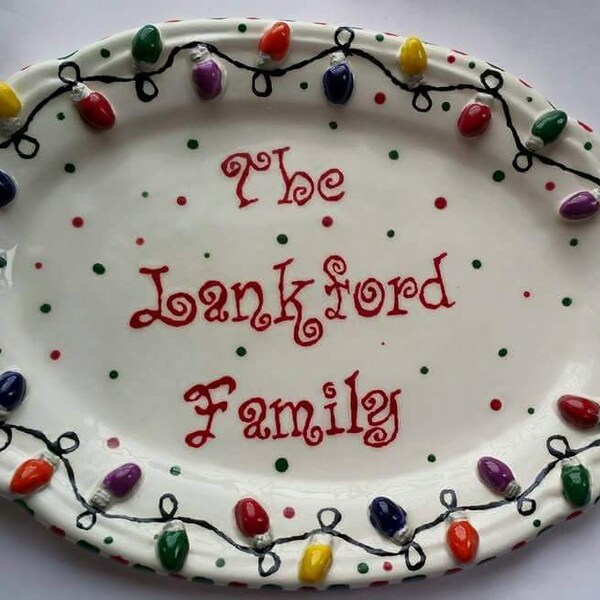 Christmas Platter - Etsy