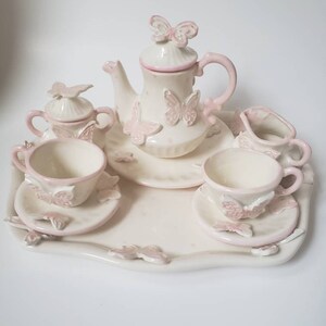 Personalized Hand Painted Child's Mini Tea Set-baby Gift - Etsy