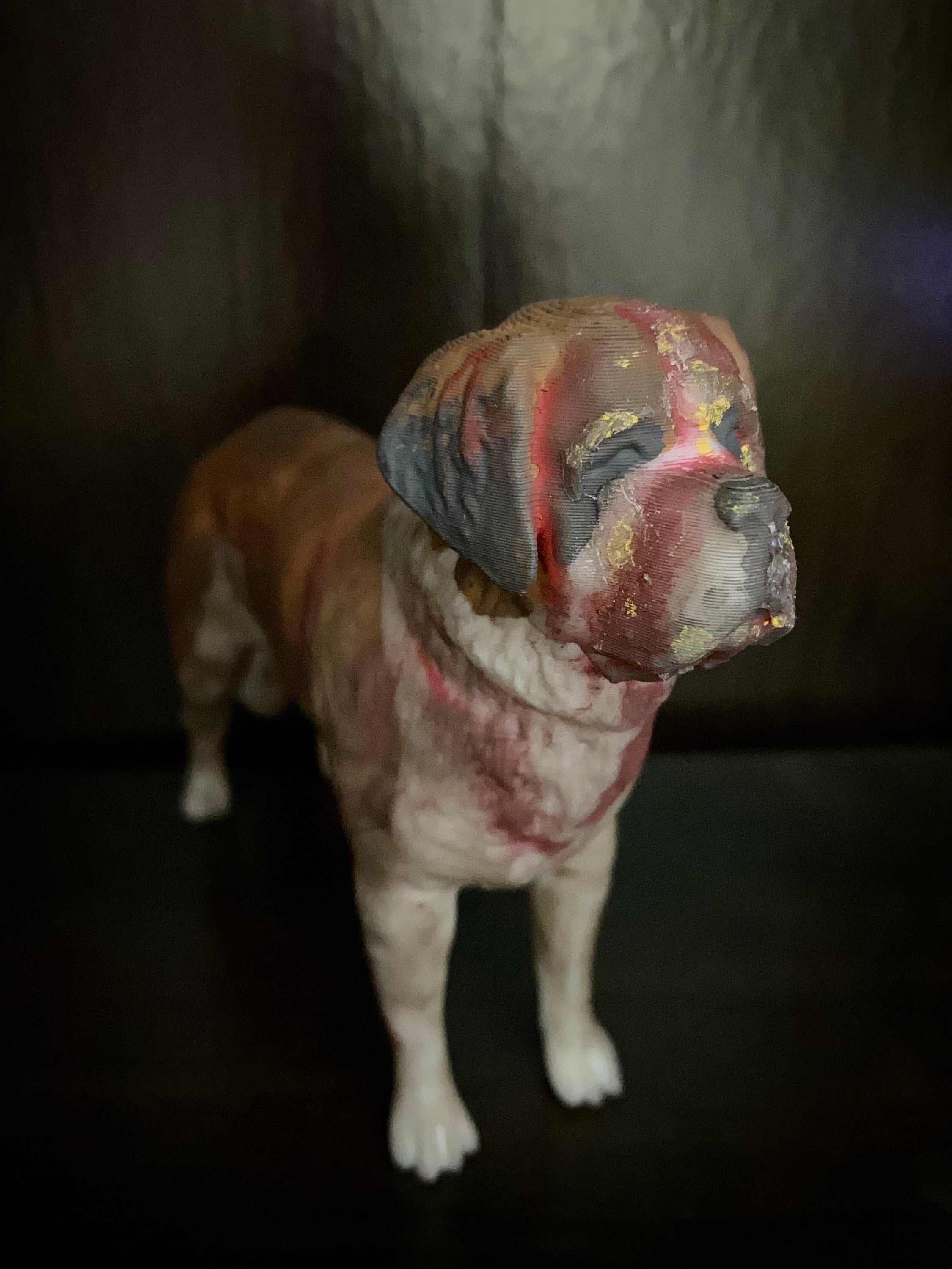 Cujo Stephen King Dog Mini Figure Replica Bloody Shining - Etsy