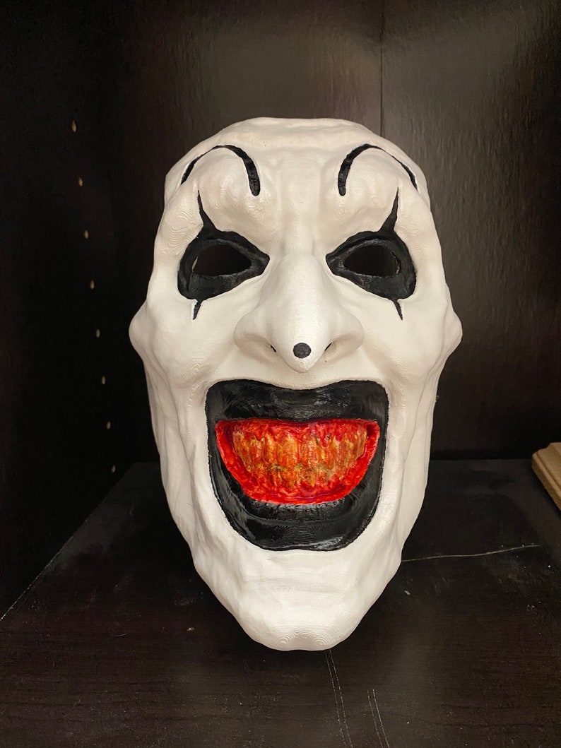 Art the Clown Terrifier Mask Costume Prop Halloween Jason - Etsy