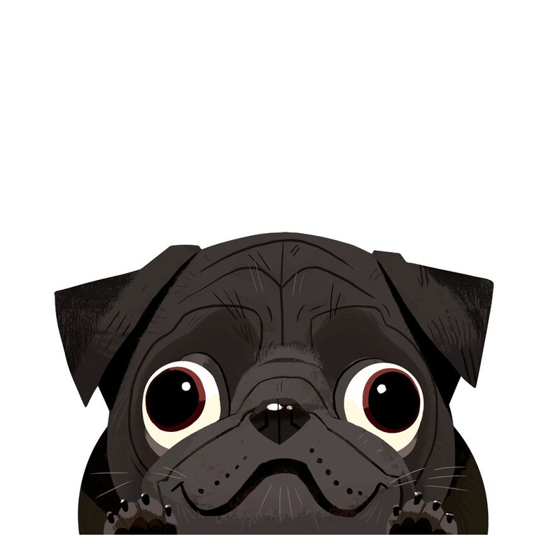 Pug Magnet - Etsy