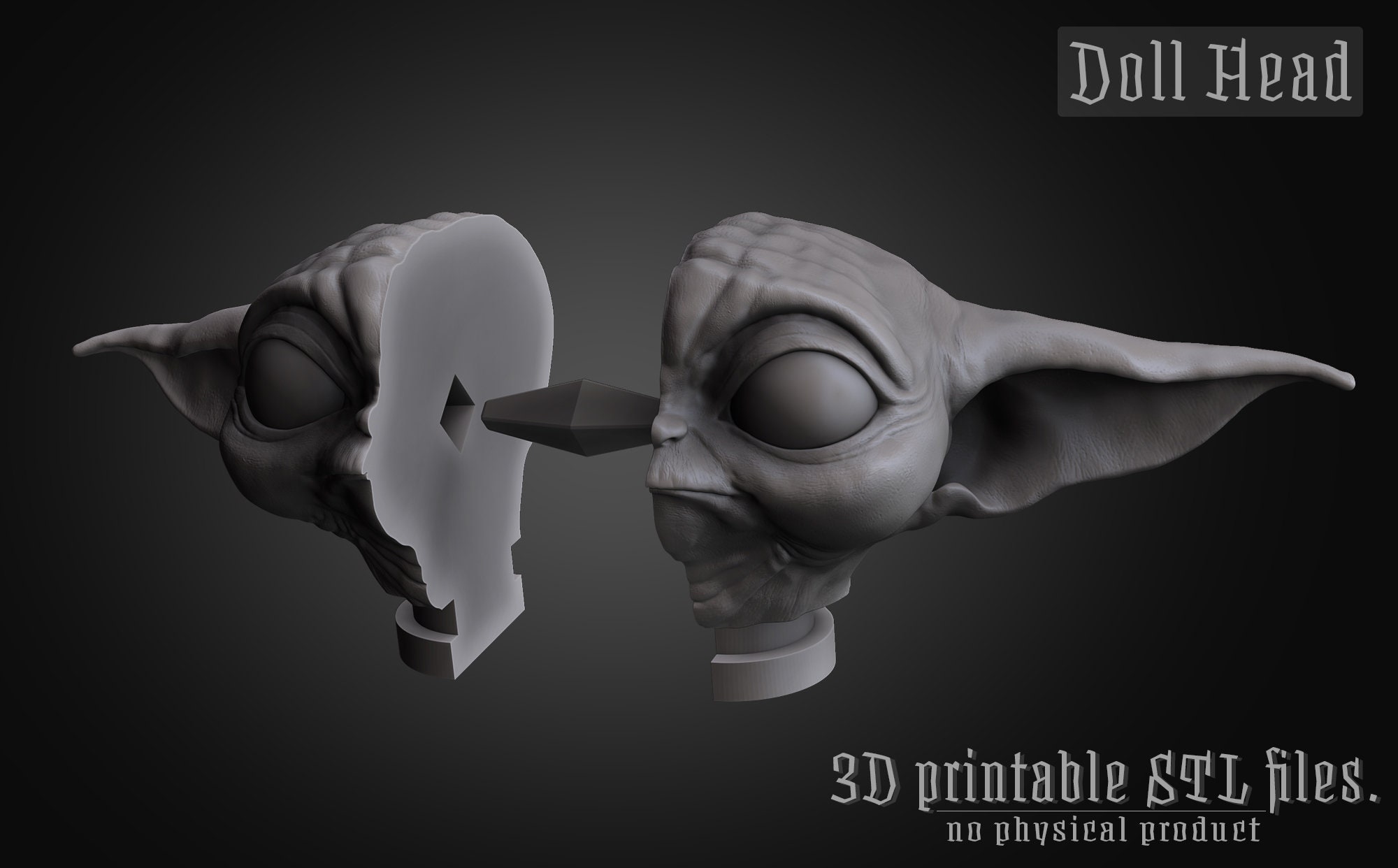 DIY Grogu Doll STL Files and Patterns - Etsy