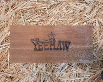 Yeehaw Sign - Etsy