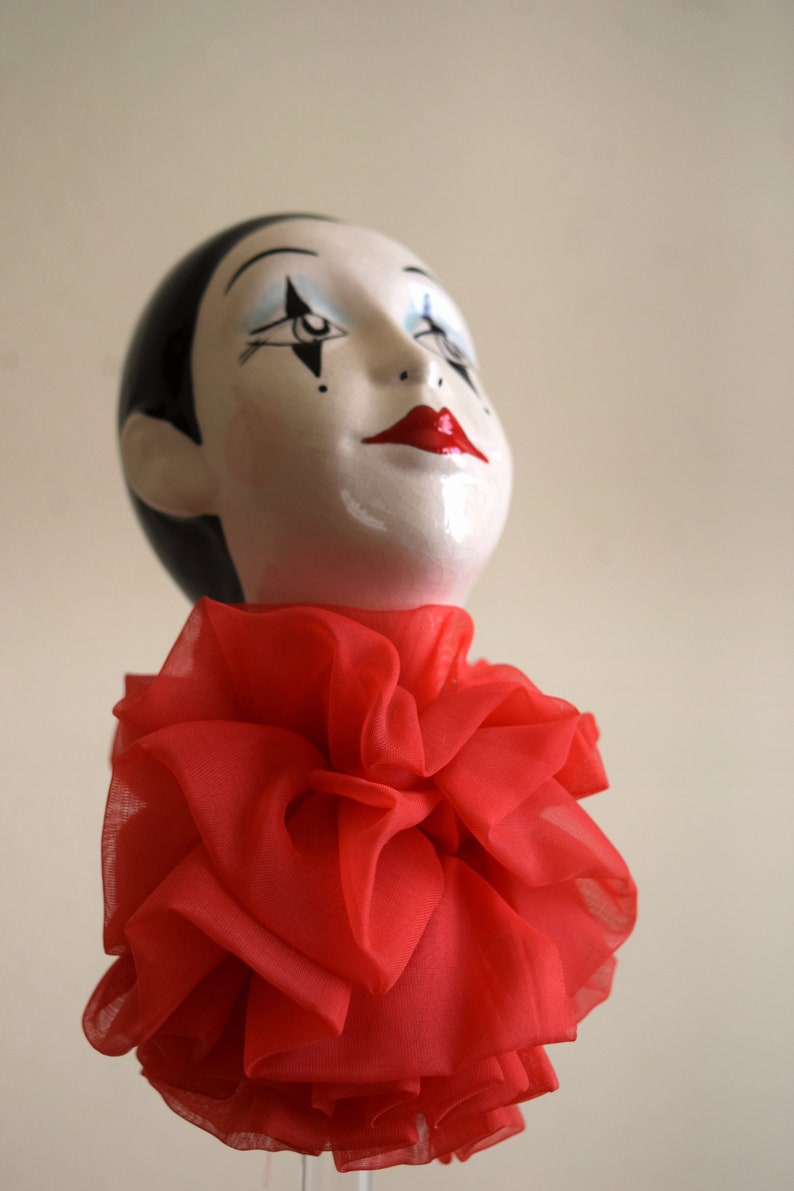 Unique Vintage Clown / Mime Statue Circus Show, Carnival, Jungling Act ...