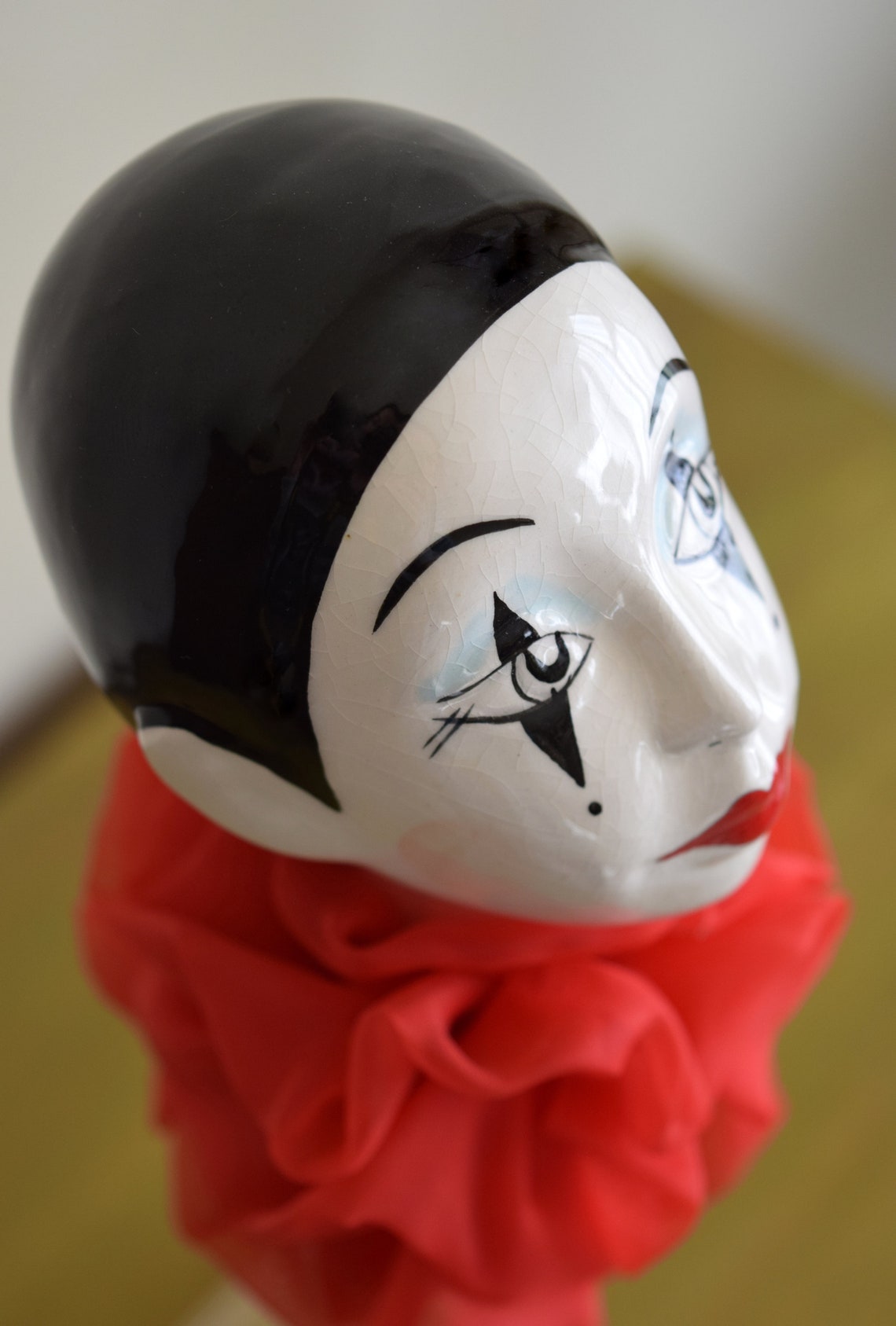 Unique Vintage Clown / Mime Statue Circus Show, Carnival, Jungling Act ...