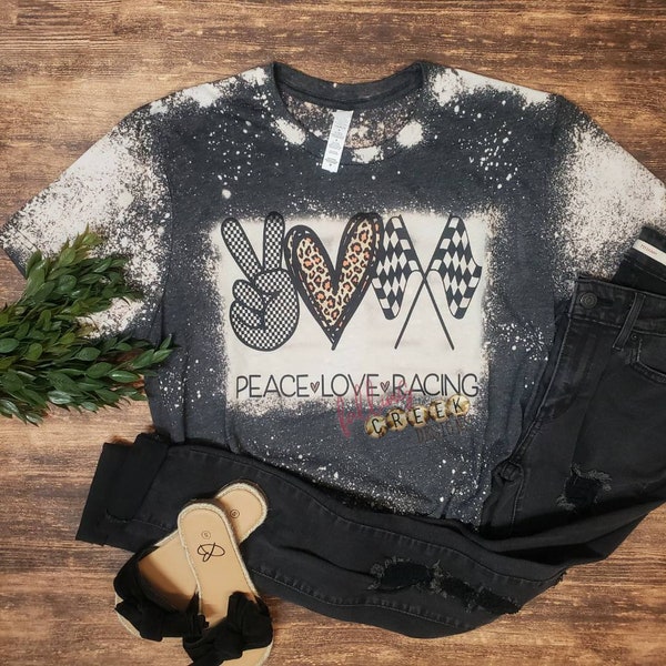 Peace Love Race Svg - Etsy