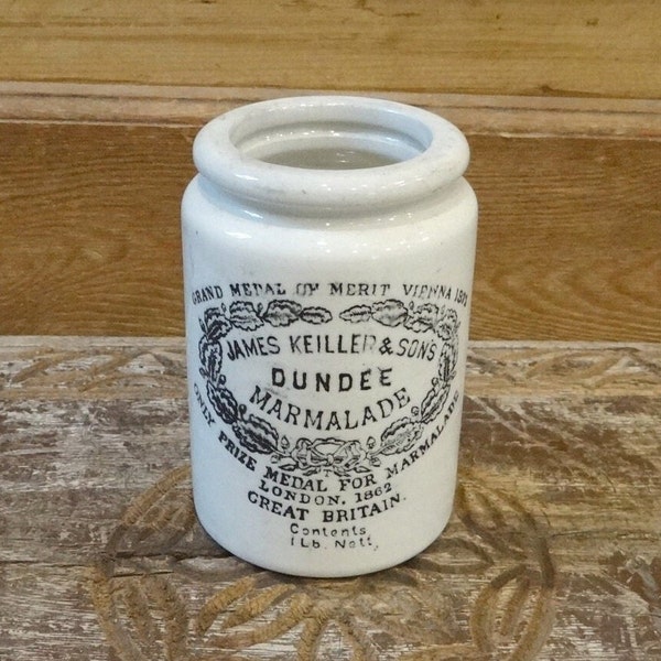 Vintage Jam Pot - Etsy