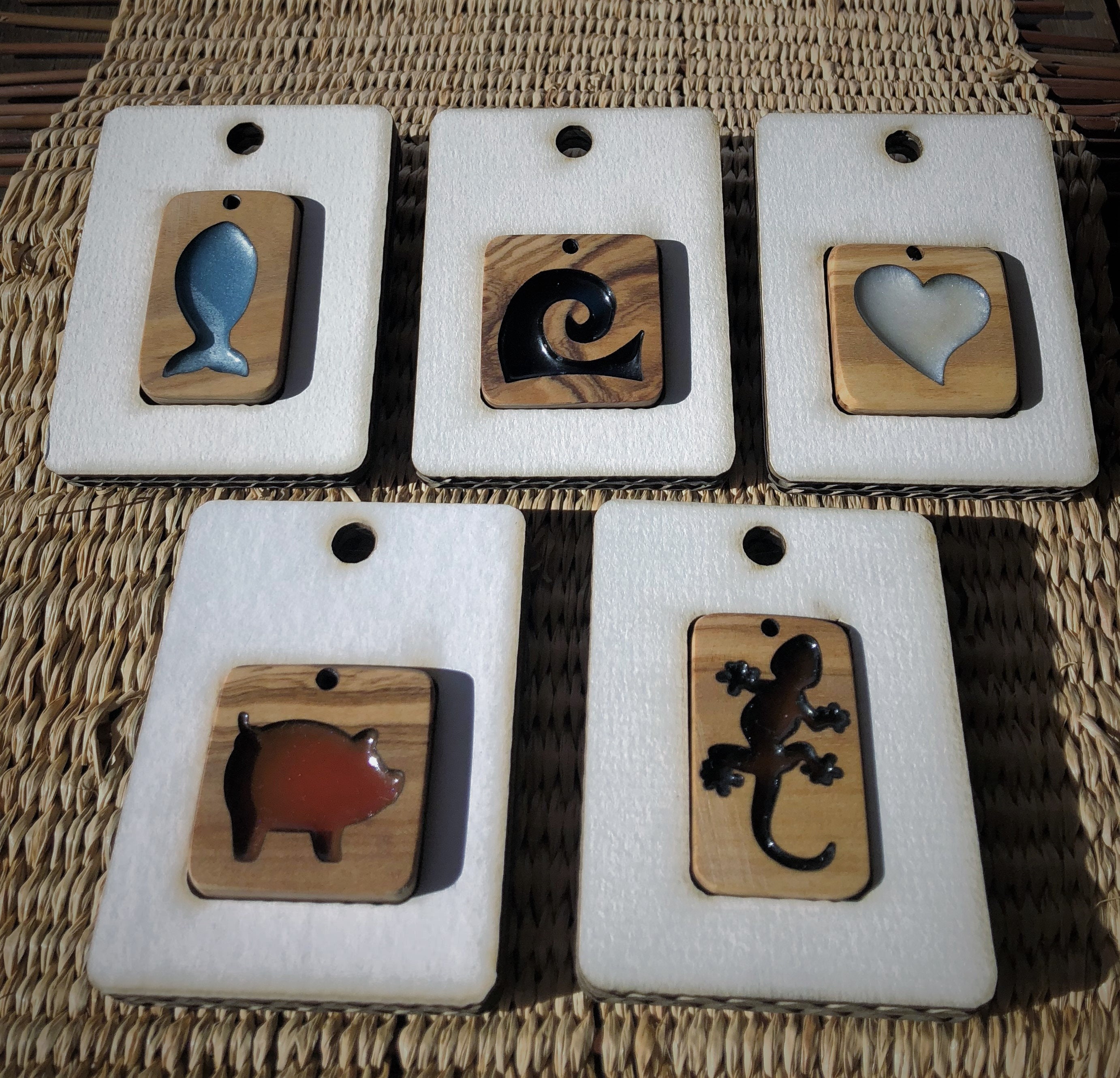 Half Moon Keychain Pendant - Etsy