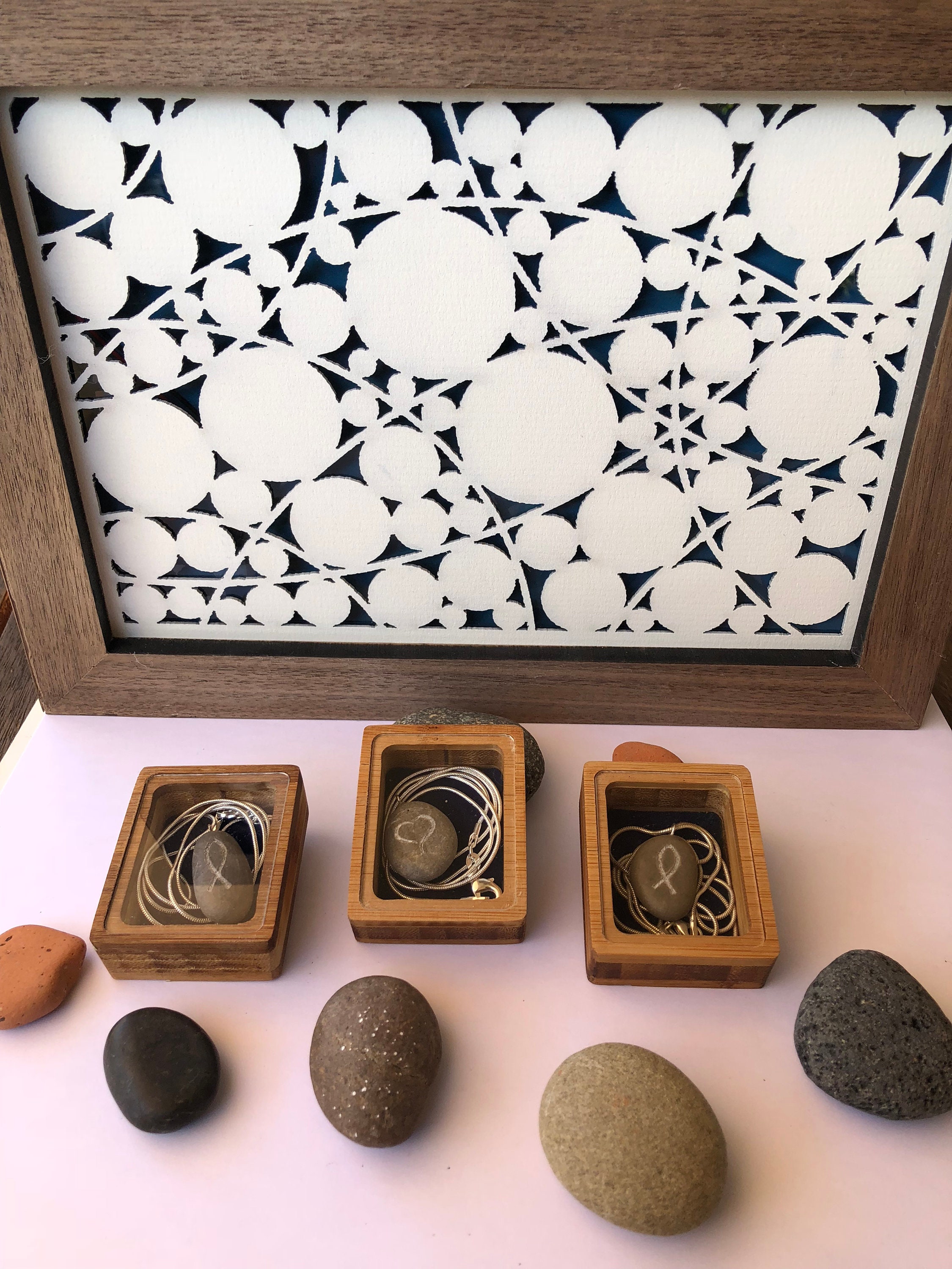 Stone Fish Necklace - Etsy