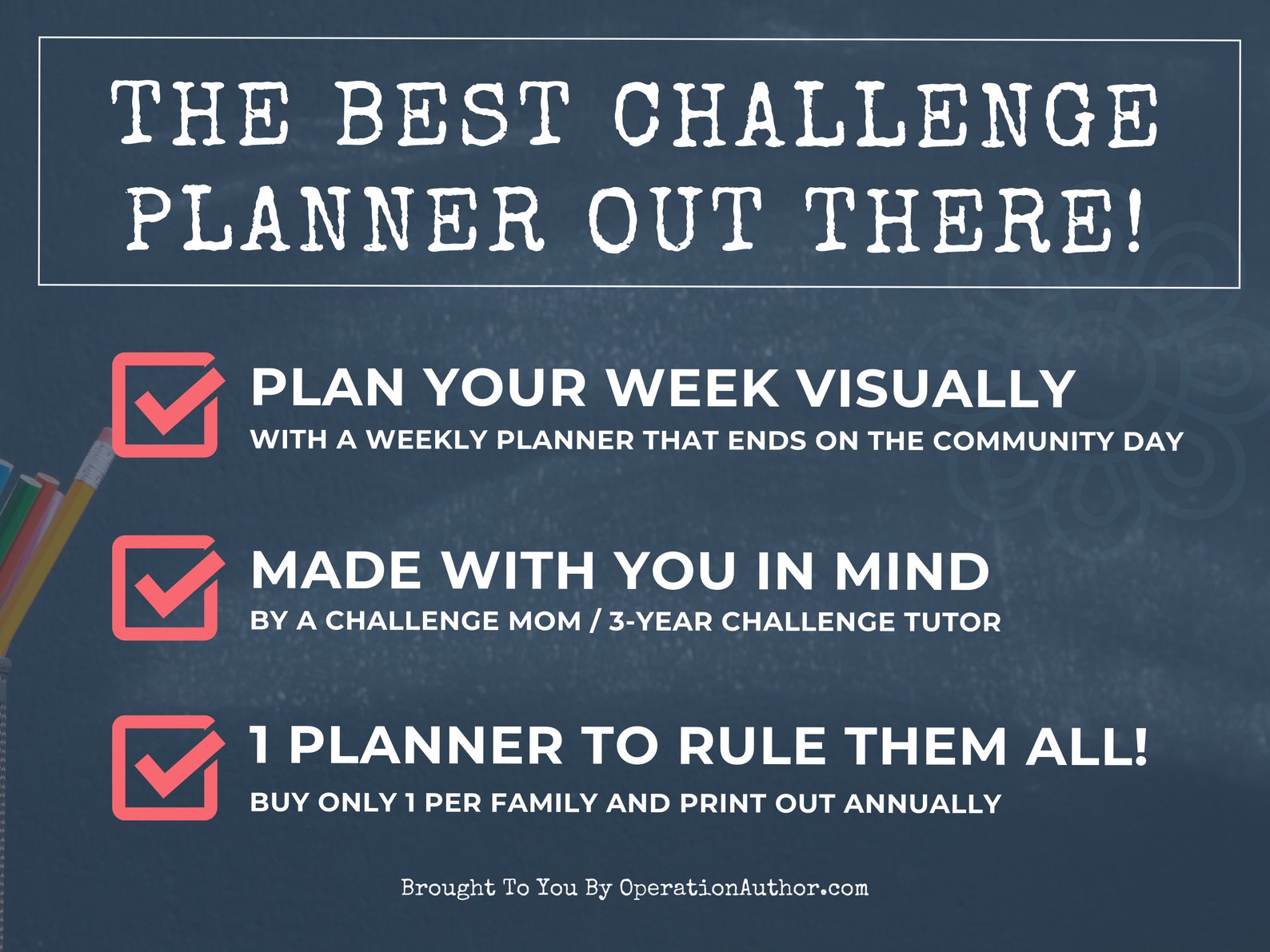 Challenge TUESDAY Student Planner [UPDATED & EDITABLE] - Etsy