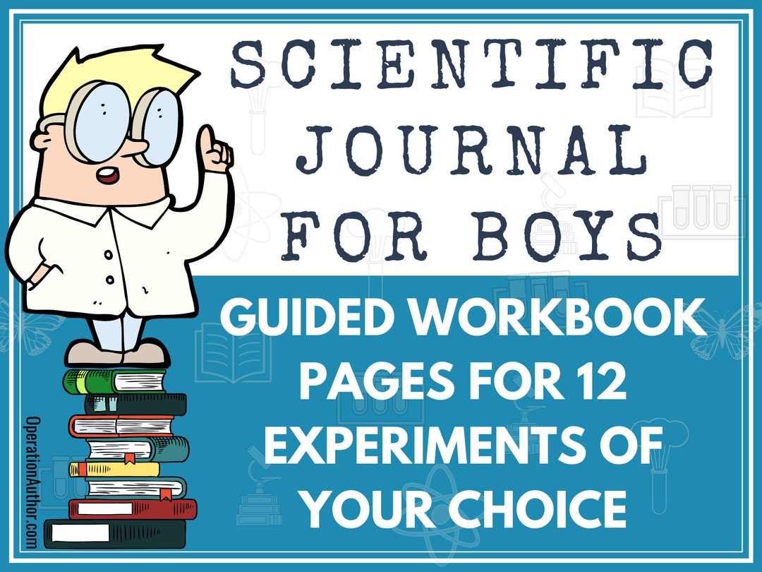 My Investigation Journal: the Scientific Method for Boys/guided ...