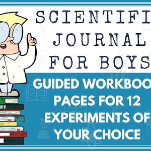 My Investigation Journal: the Scientific Method for Boys/guided ...