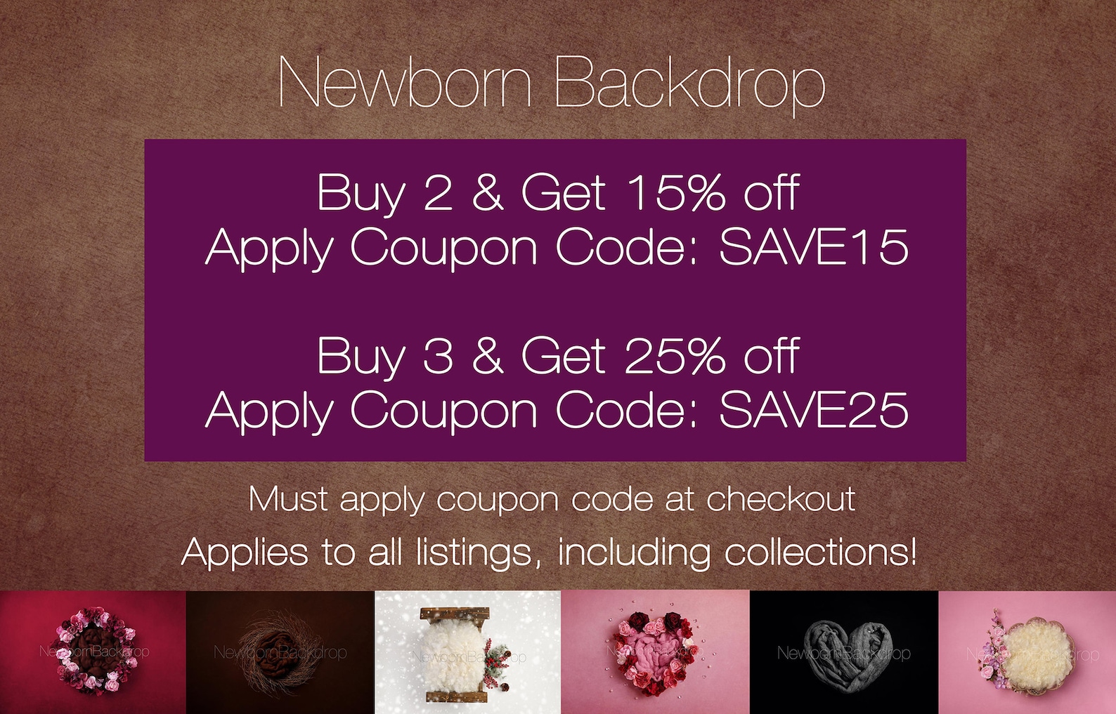 Newborn Digital Backdrop Girl Newborn Backdrop Newborn - Etsy