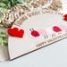 DIY Thumb Buggy Loves You Wood Sign, Valentines Day Gift From Kids ...