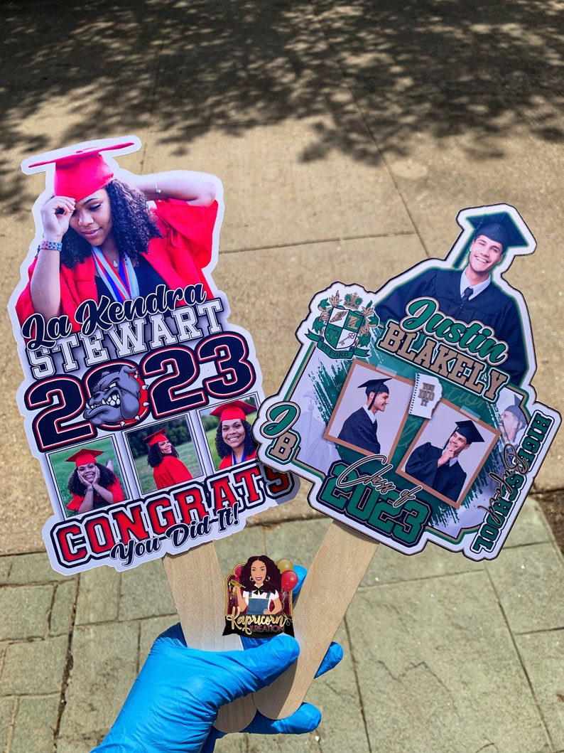 Custom Graduation Fans Hand Fan Graduation Party Favors - Etsy