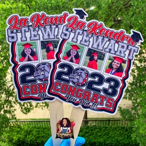 Custom Graduation Fans Hand Fan Graduation Party Favors Custom Hand ...