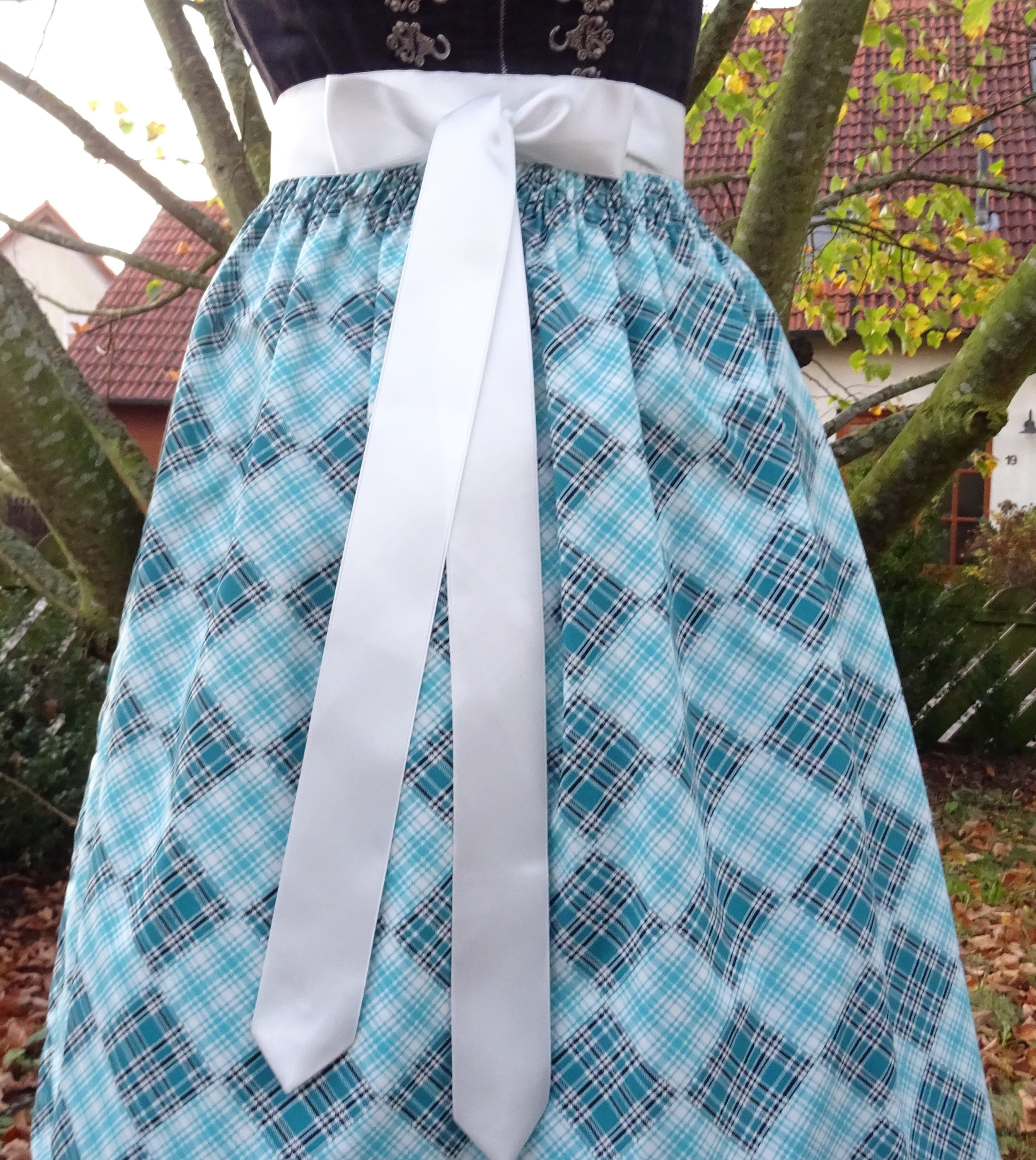 Dirndl Apron scottish - Etsy UK