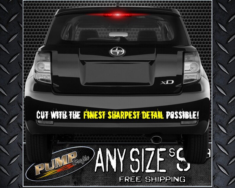 I Love Midgets 3rd Brake Light Overlay Custom Sized for YOUR - Etsy