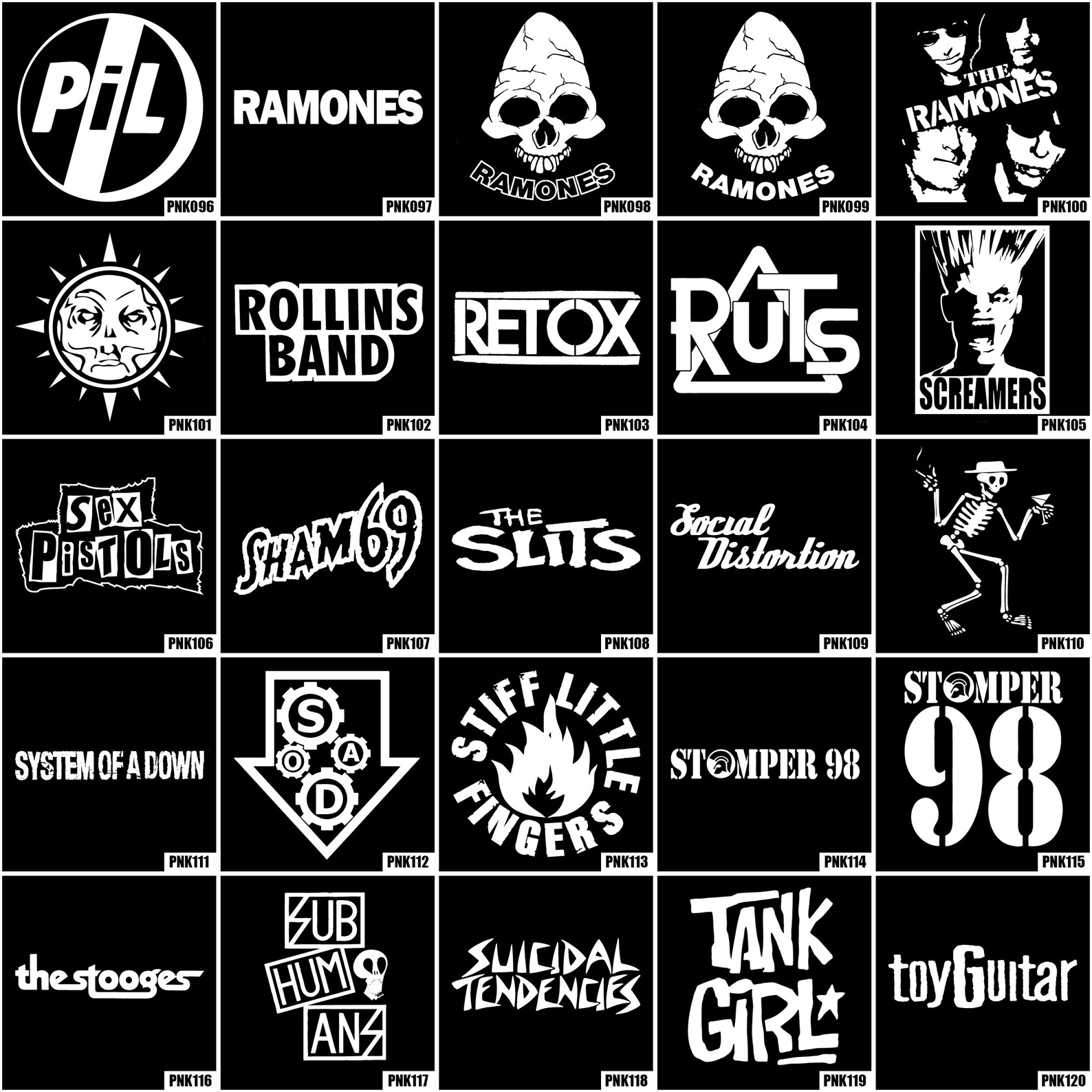 More Punk Band Vinyl Decals 2 Pack Free Shipping | Etsy